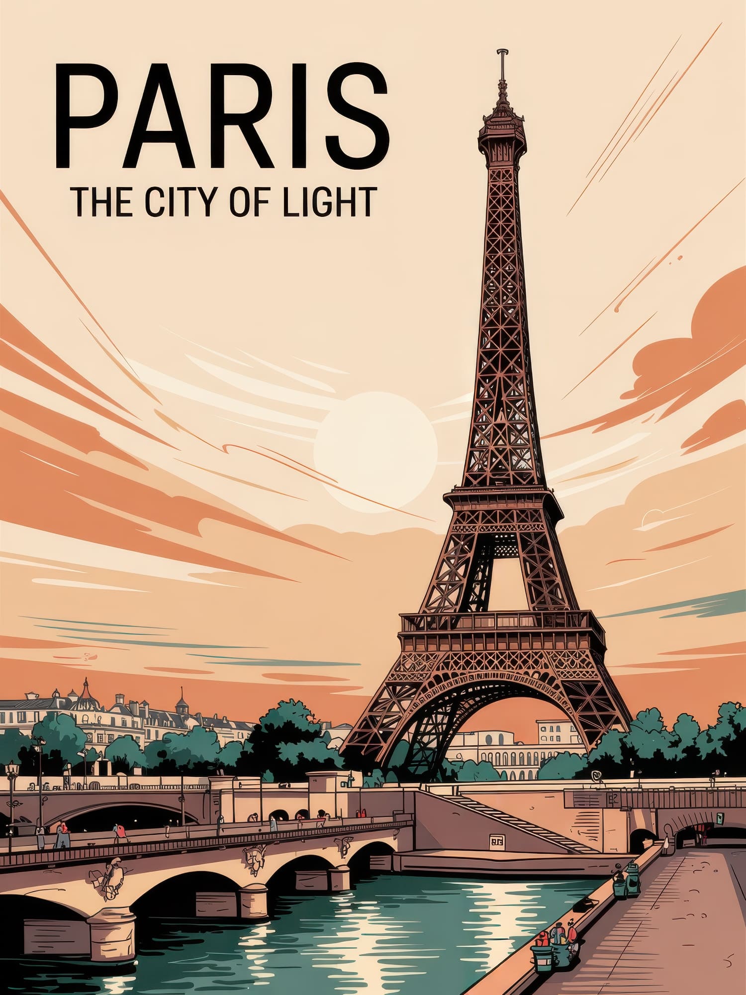 48+ Classic Paris Travel Posters: A Visual Journey Through the City of ...