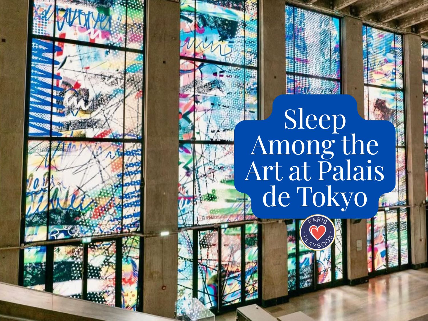 Sleep Among the Art: Win a Night Inside Paris's Most Rebellious Gallery ...
