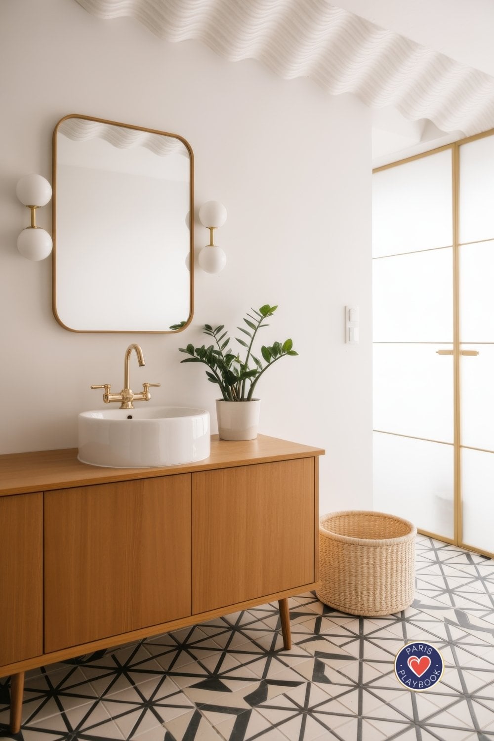 56+ Beautiful Paris Bathroom Designs: Classic French Interior Style