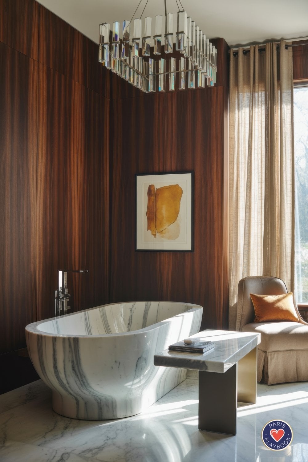 56+ Beautiful Paris Bathroom Designs: Classic French Interior Style