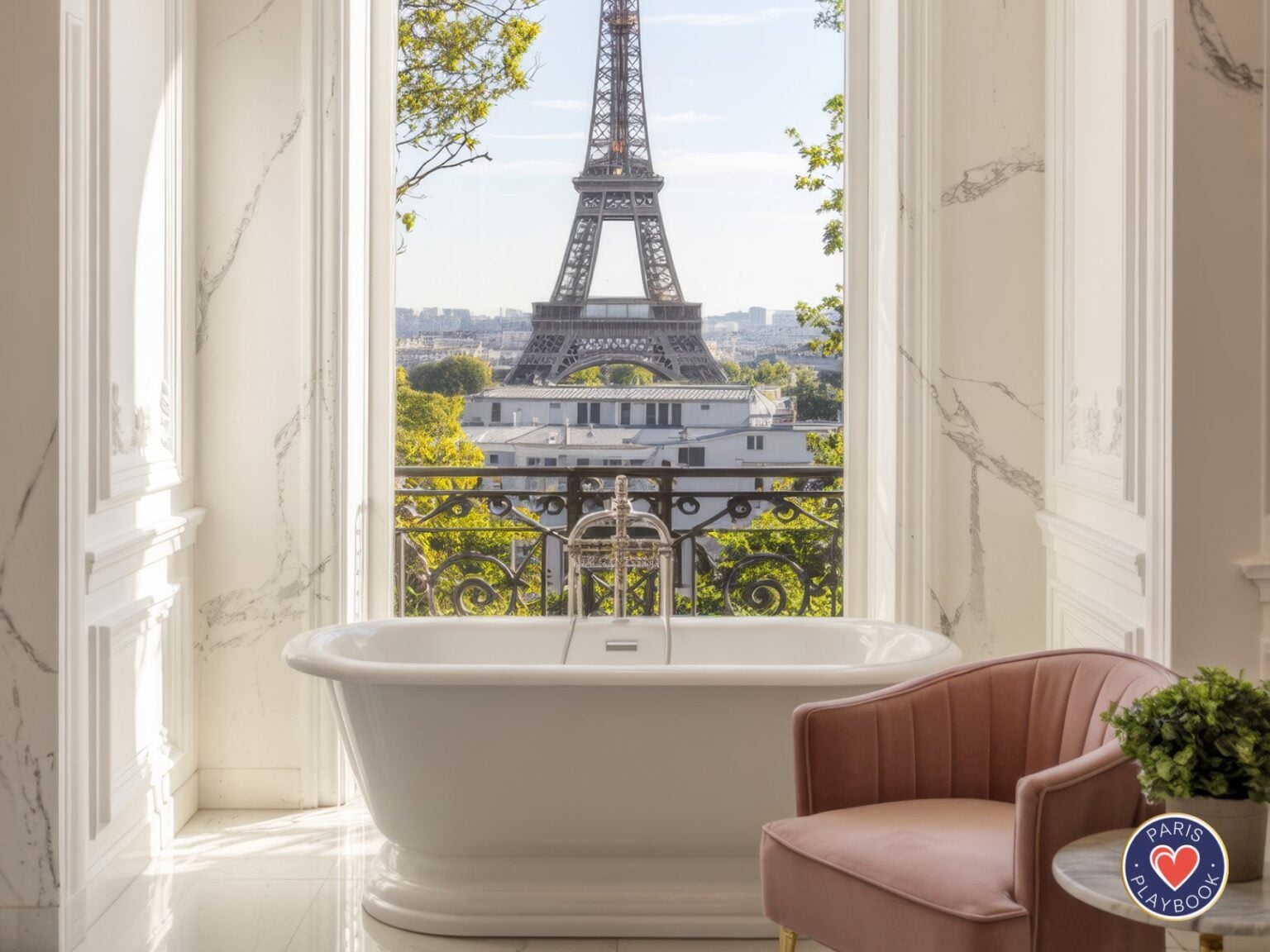 56+ Beautiful Paris Bathroom Designs: Classic French Interior Style